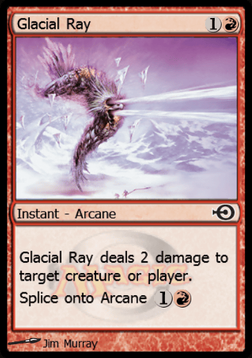 Free Style MTG - Magic Online Promotional - Glacial Ray