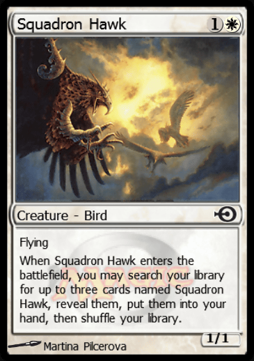 Free Style MTG - Magic Online Promotional - Squadron Hawk